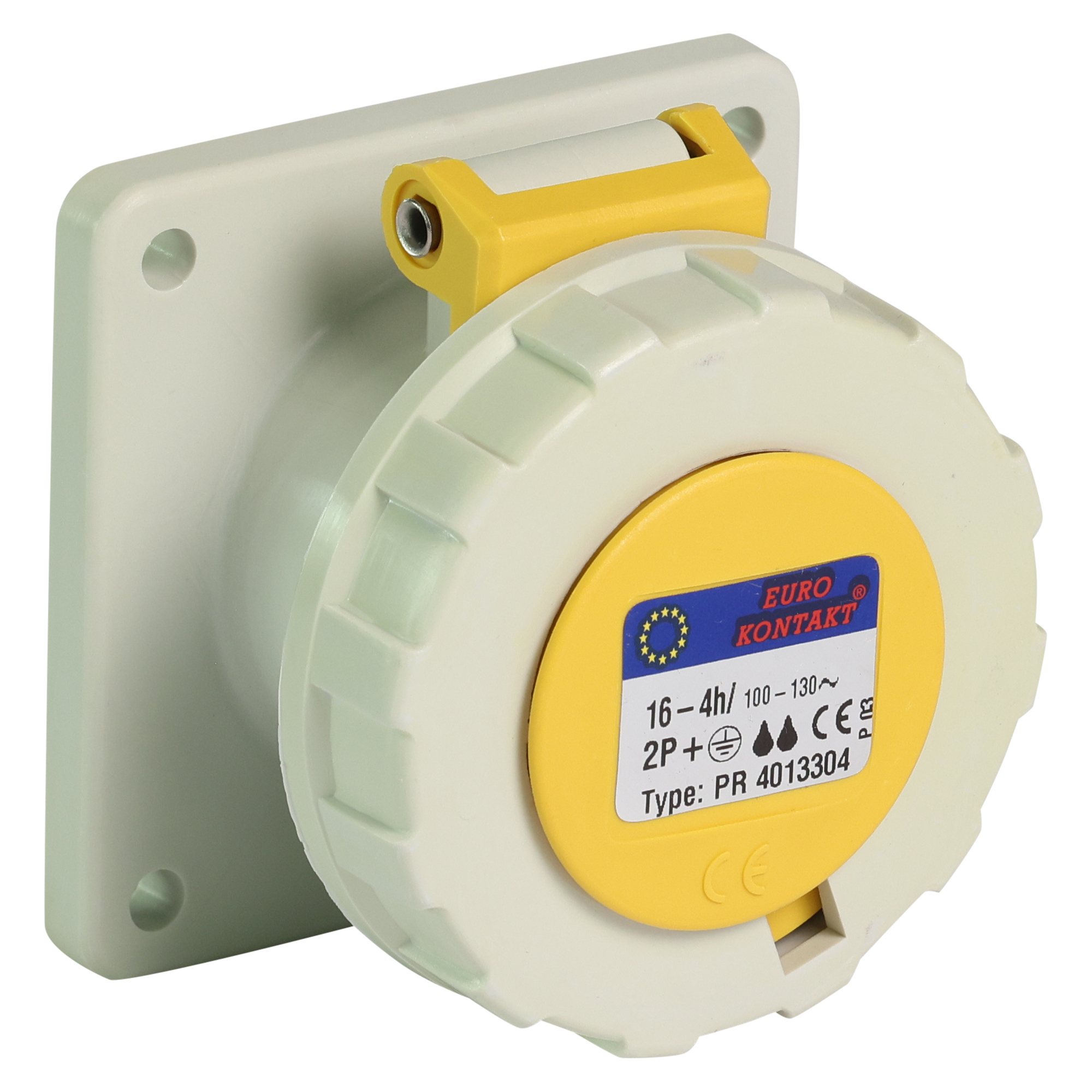 Eurokontakt® Flush-mounted socket 3p. 16A 110V IP67 - Bos Elektro Hilversum